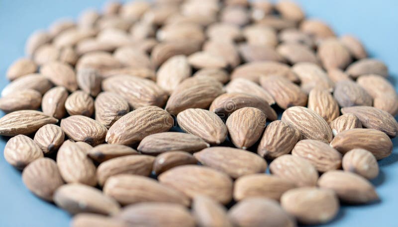 Tumbled Raw Almond Background. Generated Image Stock Image - Image of wholesome, tumbled: 383121659