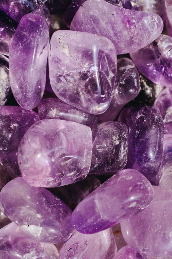 Tumbled Rose Quartz Gem Stone As Mineral Rock Stock Image - Image of ...