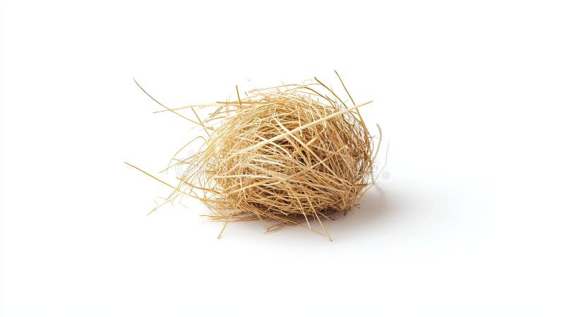 A Tumbleweed on a White Background Stock Illustration - Illustration of ...