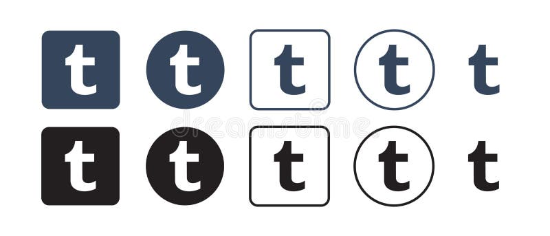 Tumblr Logo Outline