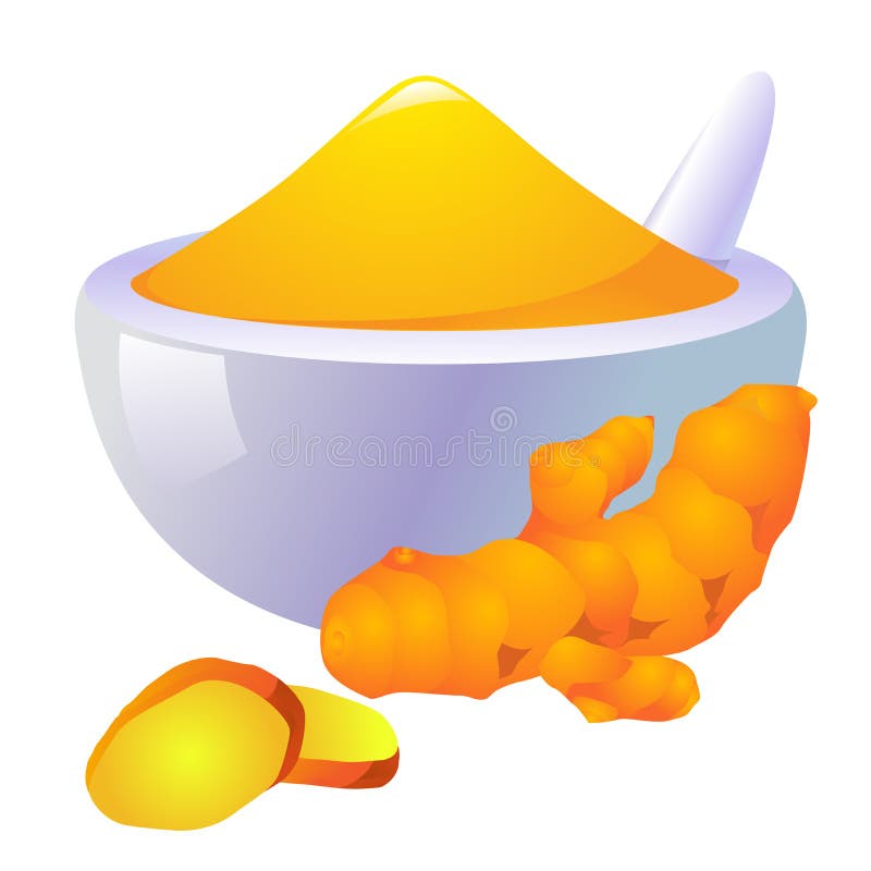 Tumeric Icon stock vector. Illustration of curcuma, object - 11793565