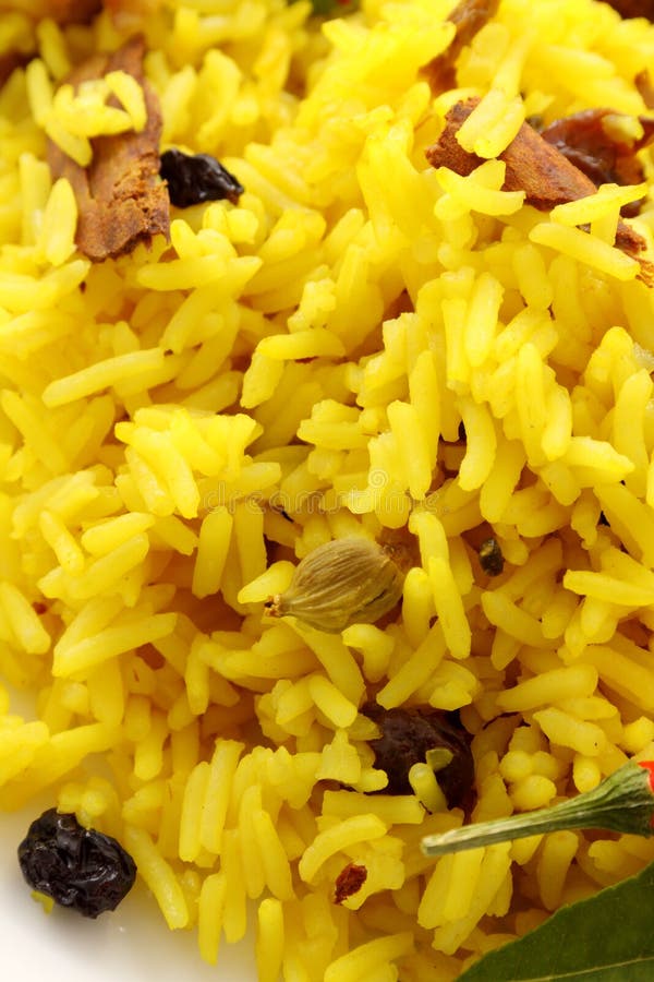 Tumeric Rice stock photo. Image of food, herbs, dinner - 18486740