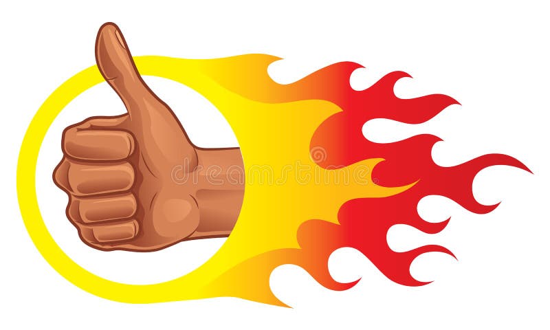 Tumme UPP vektor illustrationer. Illustration av angus - 33215806