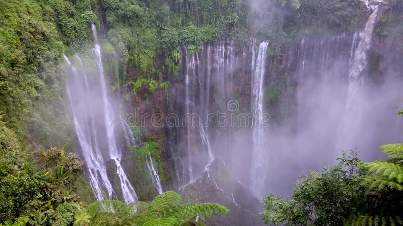 Tumpak Sewu, Also Known As Coban Sewu, a Tiered Waterfall that is ...