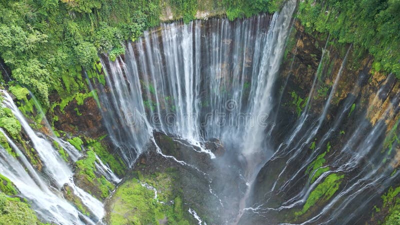 Tumpak Sewu the Most Beautiful Waterfall in Indonesia. Java Island ...