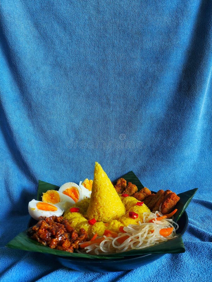 Tumpeng stock image. Image of asianfood, spicy, cuisine - 324193797