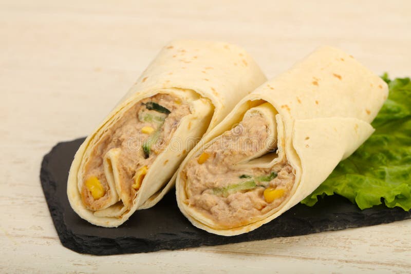 Tuna bread roll stock photo. Image of healthy, onion - 112179604