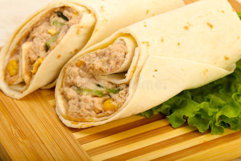 Tuna bread roll stock image. Image of lunch, healthy - 112183081