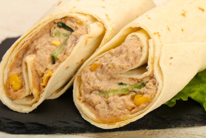 Tuna bread roll stock photo. Image of closeup, delicious - 113210184