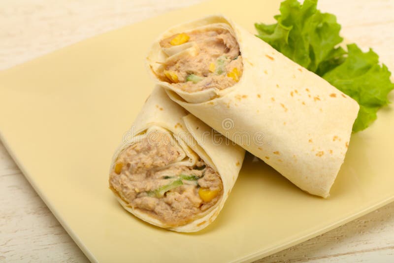Tuna bread roll stock photo. Image of bread, delicious - 117778666
