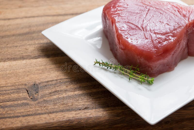 Tuna Filet stock image. Image of natural, piece, diet - 41496199