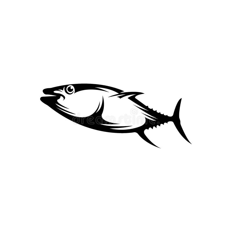 Tuna Fish Icon Logo Vector Design Template Stock Illustration ...