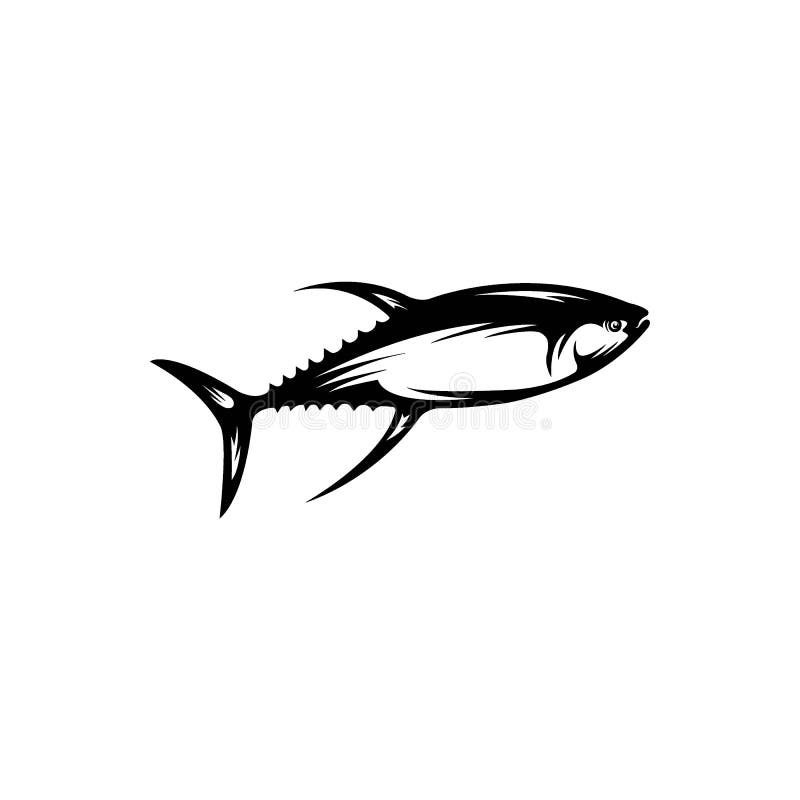 Tuna Fish Icon Logo Vector Design Template Stock Illustration ...