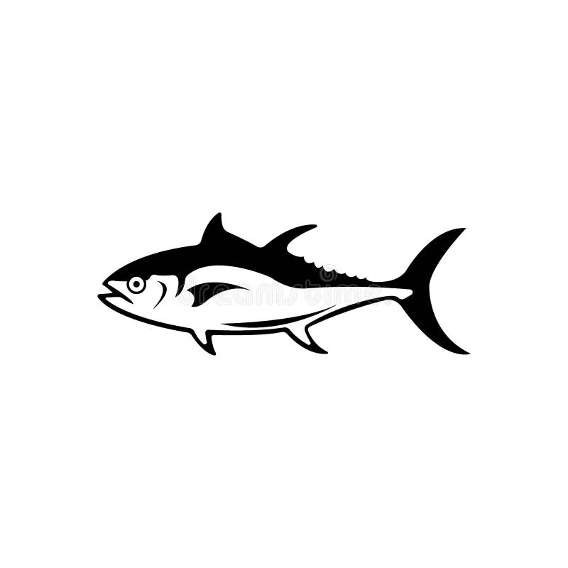 Tuna Fish Icon Logo Vector Design Template Stock Illustration ...