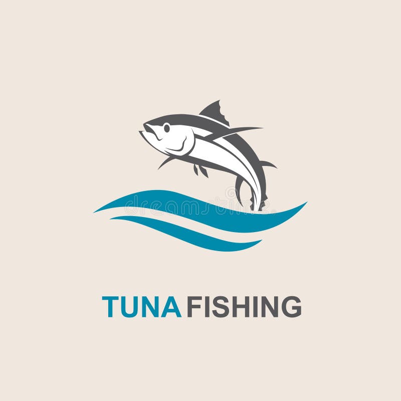 Tuna Fish flat icon stock vector. Illustration of atlantic - 106541123