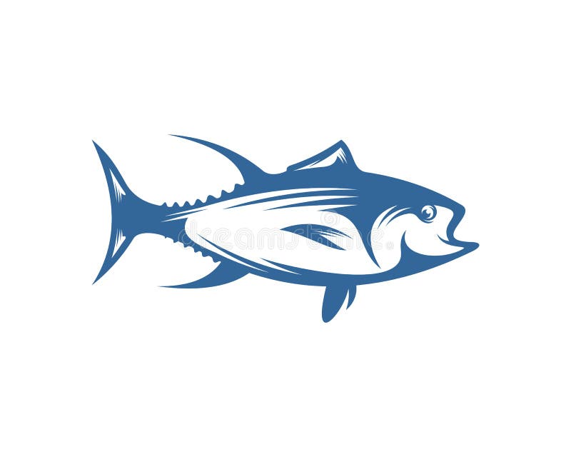 Tuna Fish Logo Vector Design Template, Silhouette Tuna Fish Logo ... Tuna Fish Logo Vector Design Template, Silhouette Tuna Fish Logo ...