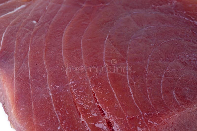 Tuna Fish Meat on the Table Stock Image - Image of piece, table: 227972101