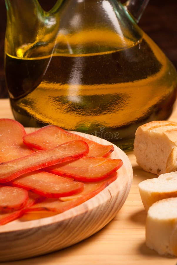 Tuna roe tapa stock image. Image of plate, tuna, european - 29077901