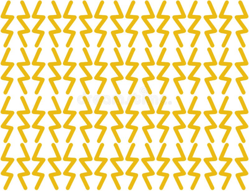 Thunderbolt, Lightning or Christmas Tree Pattern for Fabric Stock ...