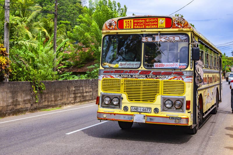 Tuned bus on Sri Lanka editorial stock photo. Image of ceylon - 146008983