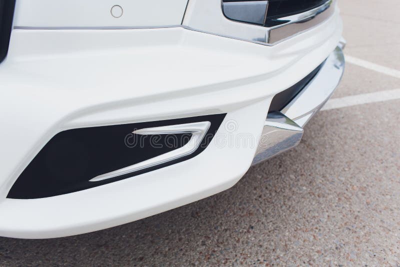 Tuned Customised Cars Kit Car White Body. Stock Photo - Image of paint ...