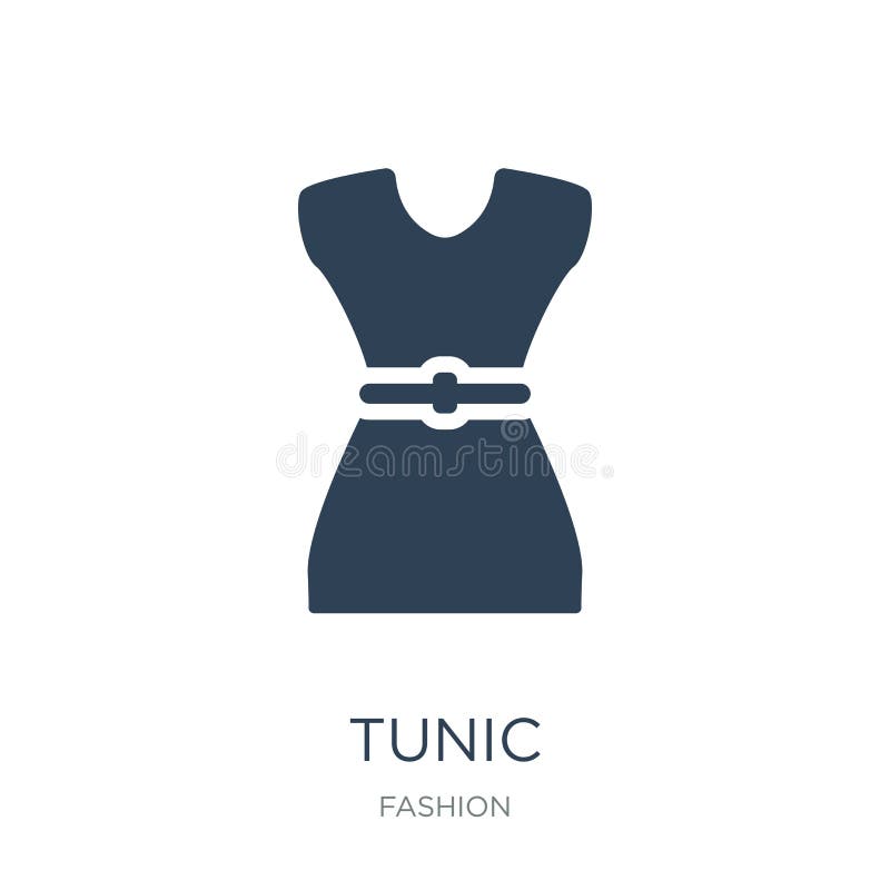Tunic Icon In Trendy Design Style. Tunic Icon Isolated On White ...