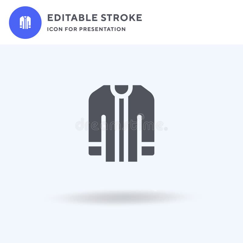 Tunic Icon Vector, Filled Flat Sign, Solid Pictogram Isolated on White ...