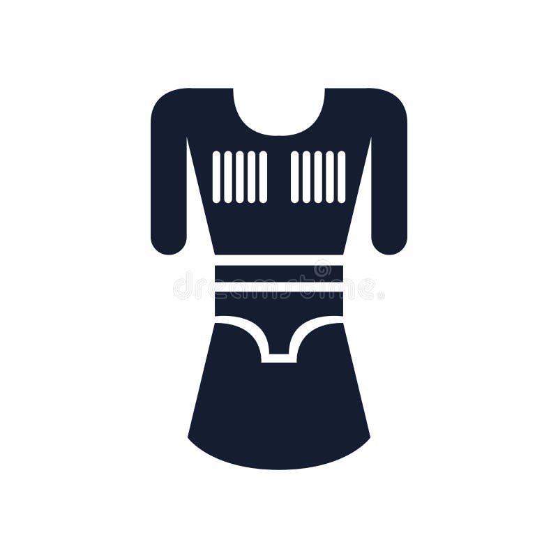Tunic Icon in Trendy Design Style. Tunic Icon Isolated on White ...