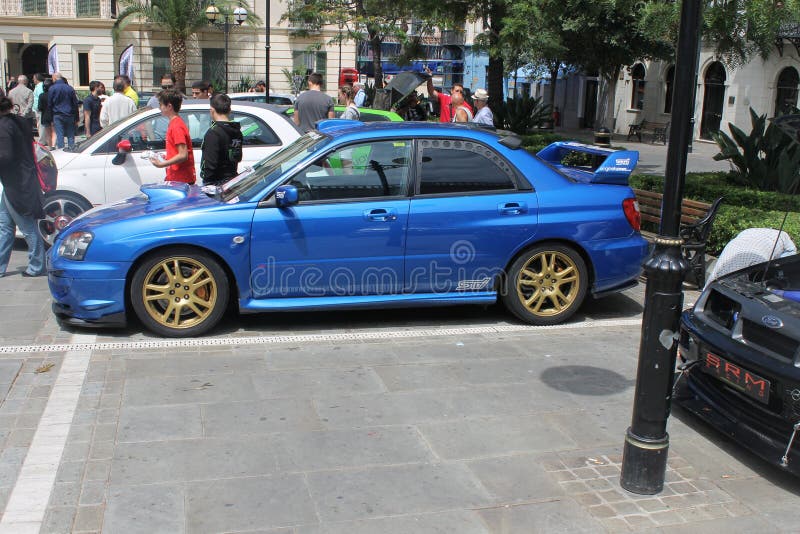 Tuning car show gibraltar editorial stock photo. Image of show - 97808468