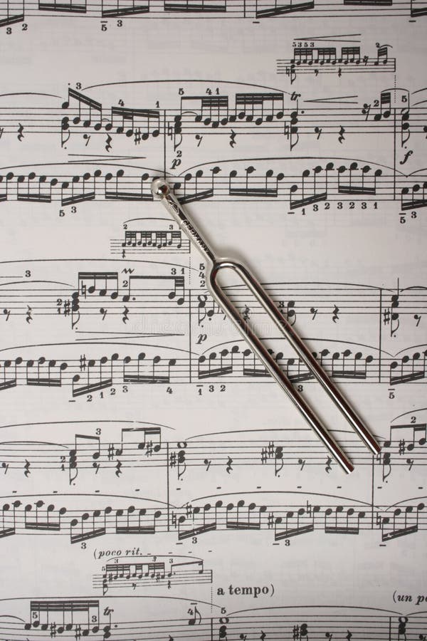 Tuning fork stock photo. Image of chord, composer, hardship - 23498828