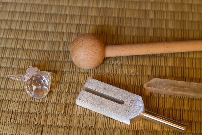 Tuning fork stock image. Image of power, metal, piano - 86302001