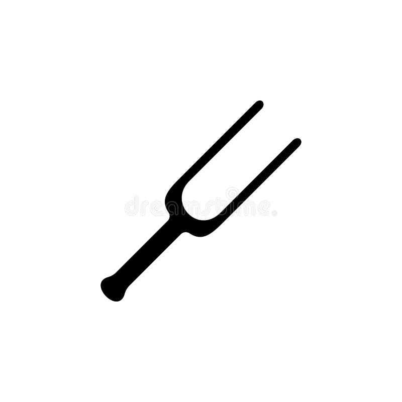 Tuning Fork Icon. Element of Simple Music Icon for Mobile Concept and ...