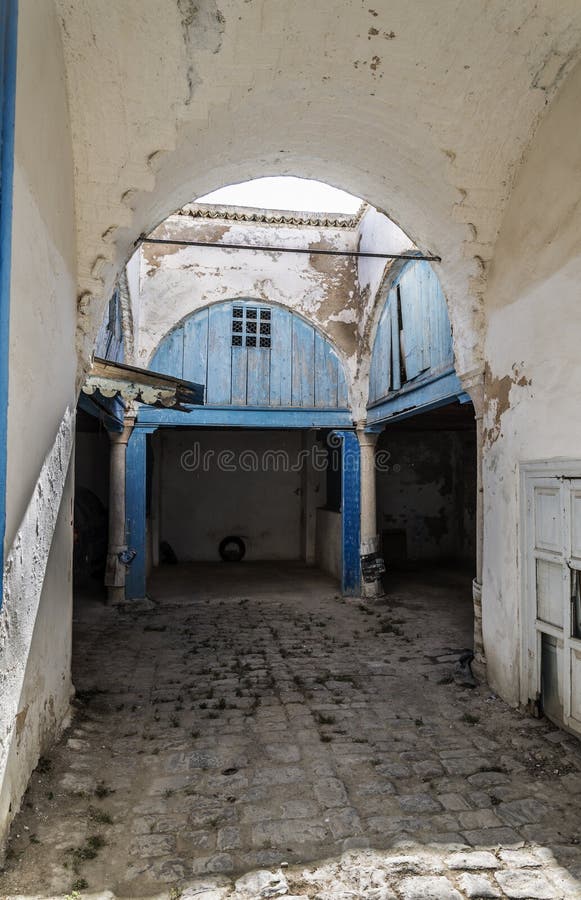 Tunisia Cap Bon stock image. Image of blue, portal, ledge - 55151711