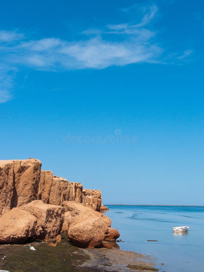 Tunisia coast stock image. Image of rock, arabian, tunisia - 26895099