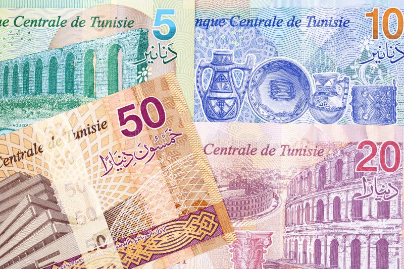 Tunisian Money - New Series of Banknotes Stock Photo - Image of tunisia ...