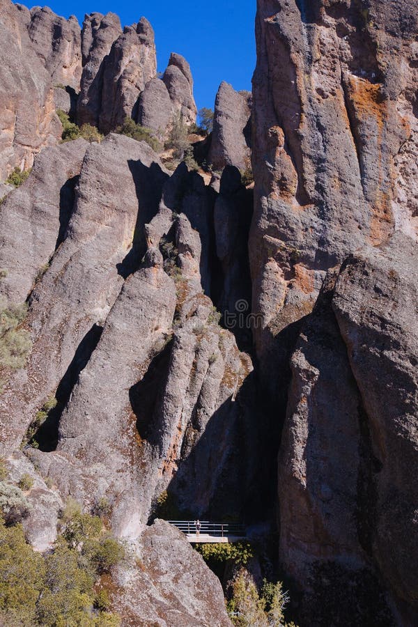 Tunnel and Bridge at Pinnacles National Park: Stock Photo - Image of ...