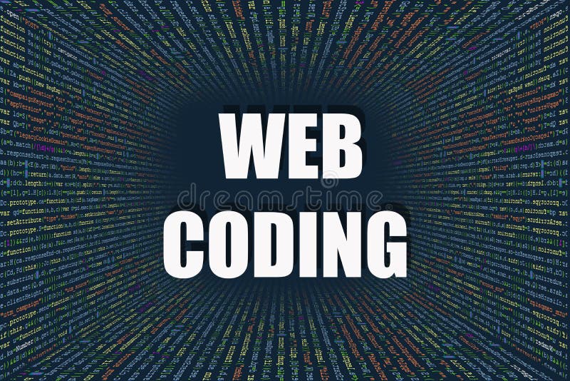 Tunnel From Computer Program Code Programmer Lines Of Code Java Script Css And Html Hacking