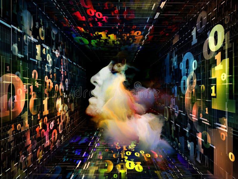 Tunnel of Digits stock illustration. Illustration of inspiration - 87756959 Tunnel of Digits stock illustration. Illustration of inspiration - 87756959