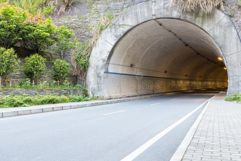 Tunnel entrance closeup stock photo. Image of city, vehicle - 182205008