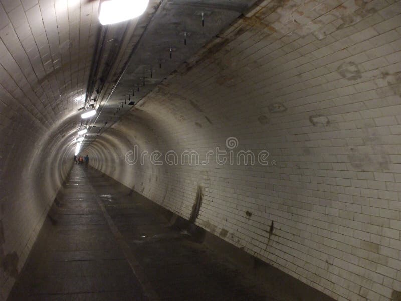 Tunnel stock image. Image of tunnel, thames, foot, river - 42936787