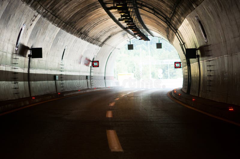 Tunnel stock image. Image of tunnel, transport, drive - 44195313