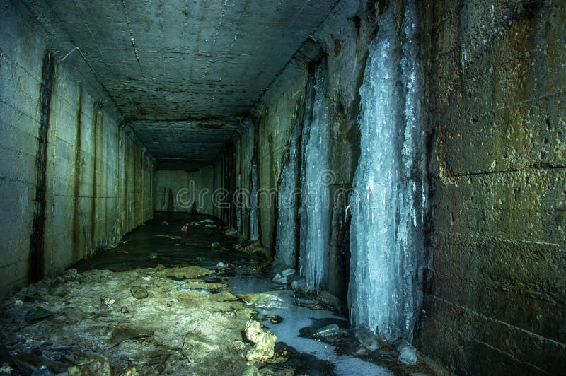 Salt mine collapse stock image. Image of bowels, gold - 133969971