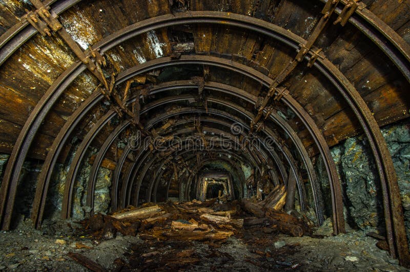 Old gold mine stock image. Image of natural, miner, minerals - 134541349