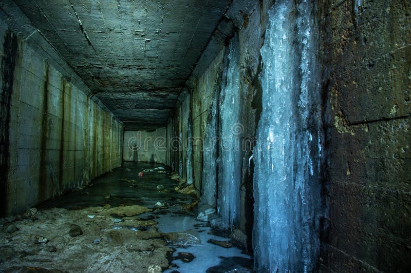 Salt mine collapse stock image. Image of bowels, gold - 133969971