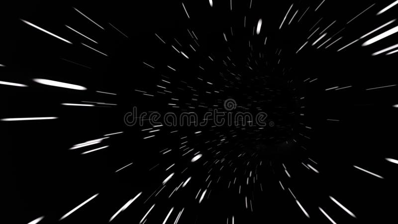 Tunnel through the stars stock illustration. Illustration of fiction ...