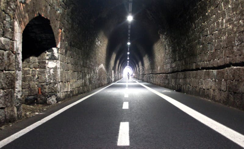 Tunnel underground editorial image. Image of bicycle - 31448705