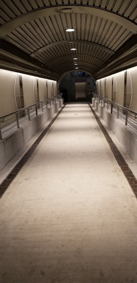 Tunnel stock image. Image of train, tunnel, empty, underneath - 114100945
