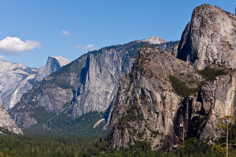 Tunnel View stock image. Image of mountain, glacier, forest - 16517357
