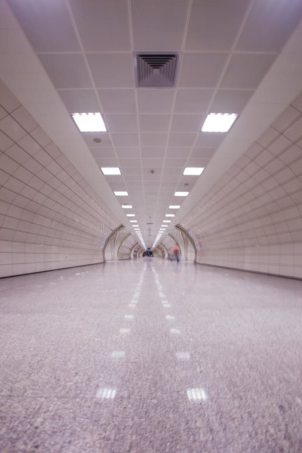 Tunnel Vision stock photo. Image of curve, light, diminishing - 84552780