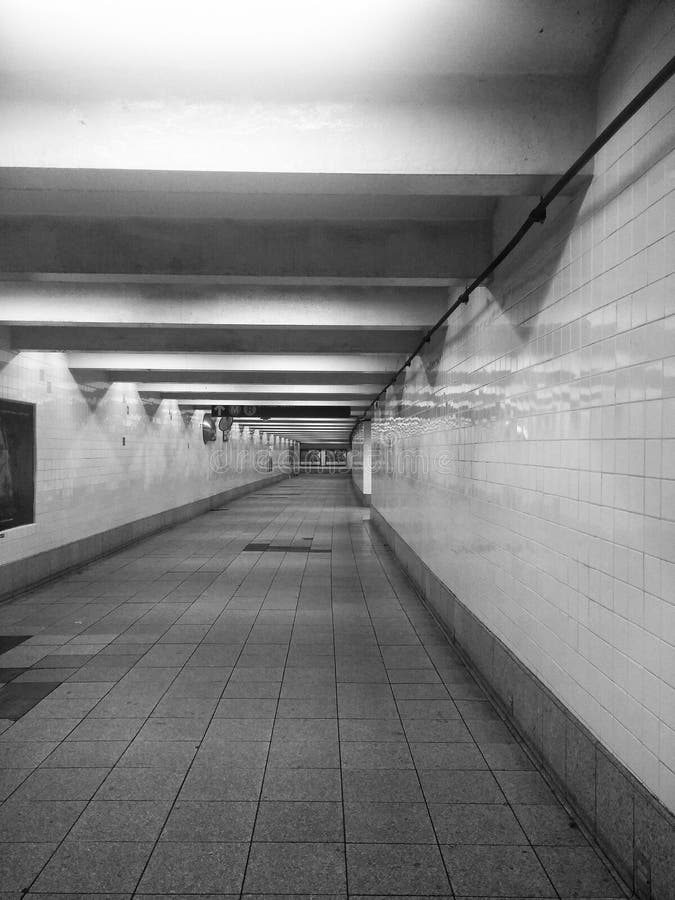 Tunnel vision stock image. Image of monochrome, tunnel - 70411891